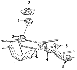 Mazda B2300 Bushing & Bearings | Werner Mazda Parts