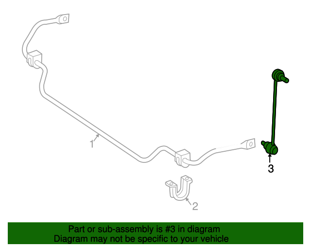 171-323-00-17 - Stabilizer Link 2005-2015 Mercedes-Benz | Mercedes-Benz ...