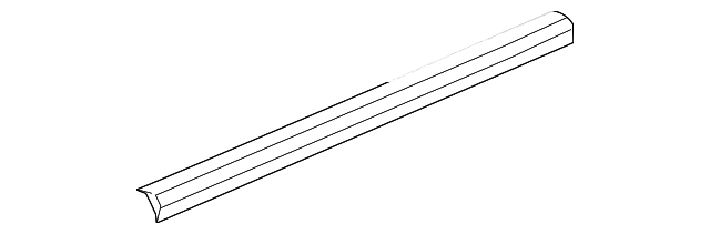 2020-2021 GM Rear Driver Side Door Window Belt Reveal Molding 84831868 ...