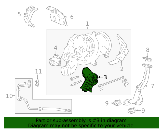 2021-2024 Chevrolet Blazer Actuator 12735957 GM | GMPartsDirect.com