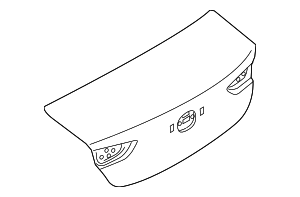 2019-2024 Mazda 3 Trunk Lid BCY0-52-61XB | OEM Parts Online