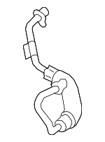 11538854734 - 2016-2021 BMW Engine Coolant Hose (11-53-8-854-734) | BMW ...