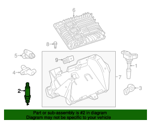 2014-2015 Cadillac Iridium Spark Plug 12680076 | OEM Parts Online