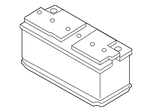 2010-2024 Porsche Vehicle Battery 9A7-915-089-B | OEM Pro Parts - CA