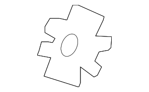 2007-2009 GM Motor Spacer 19206182 | AwesomeParts.com