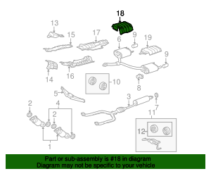 2006-2008 Lexus Heat Shield 58327-30052 | OEM Parts Online