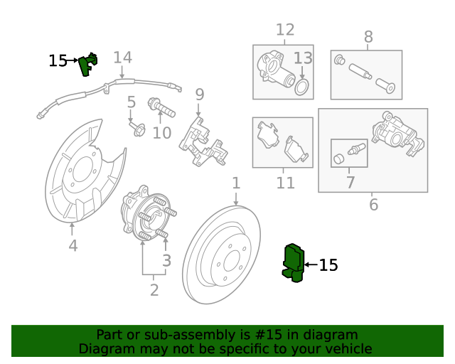2020-2024 Ford ABS Sensor LX6Z-2C190-A | OEM Parts Online