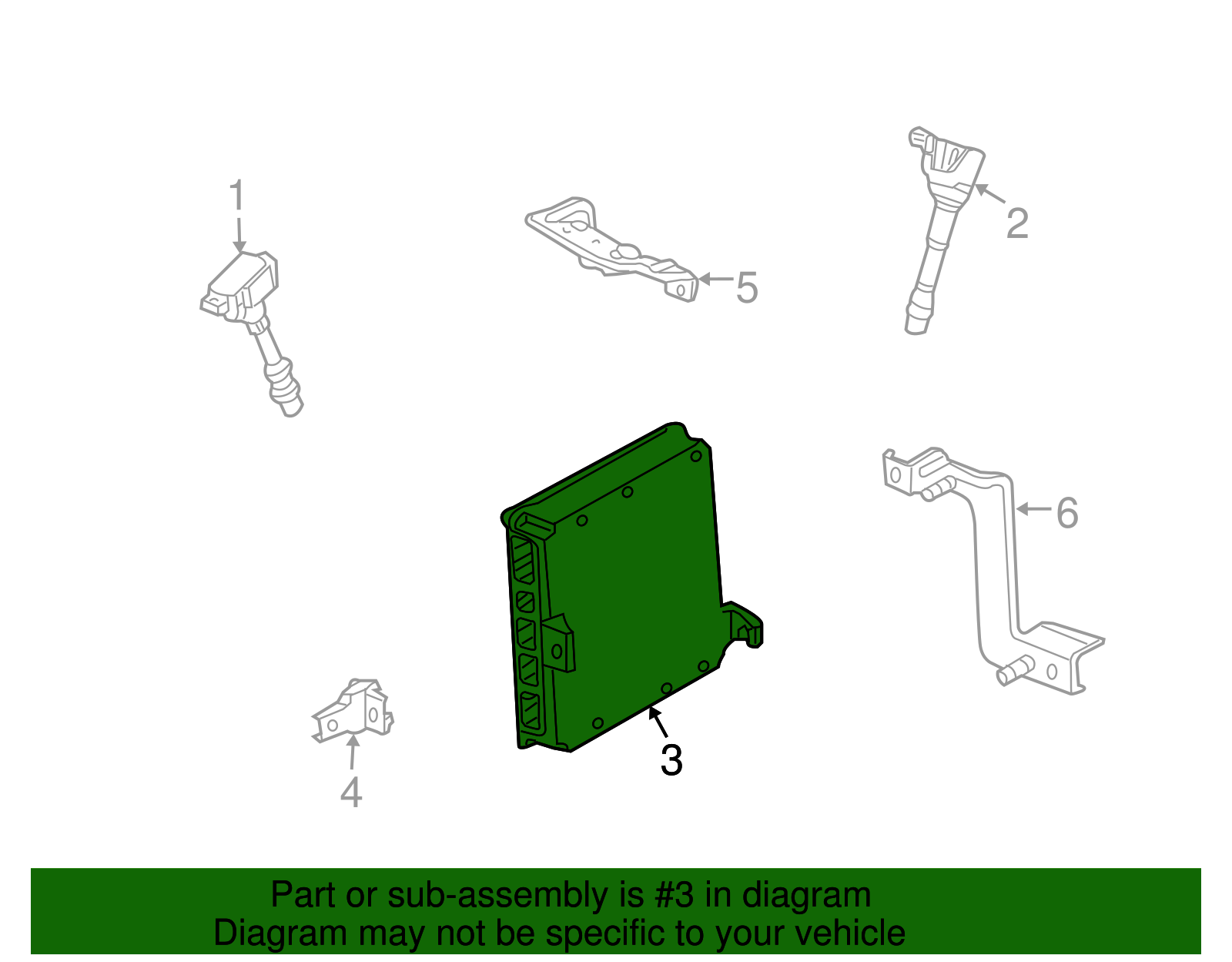 37820-PZA-428 - Engine Control Module AutoNation Parts