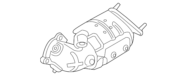 2017-2020 Hyundai Catalytic Converter 28530-2B710 | OEM Parts Online
