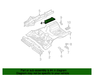 2002-2005 Hyundai Sonata Side Panel 65541-3D100 | OEM Parts Online