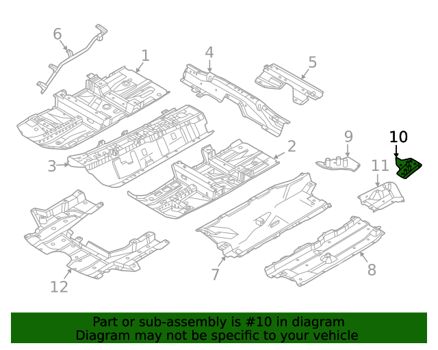 2021 Nissan Rogue Cover Extension 74587-6RR0A | TascaParts.com