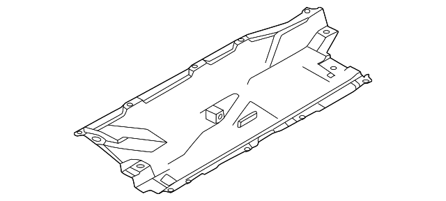 74814-6RR0A - Under Cover - 2021-2023 Nissan Rogue | Nissan OEM Parts ...