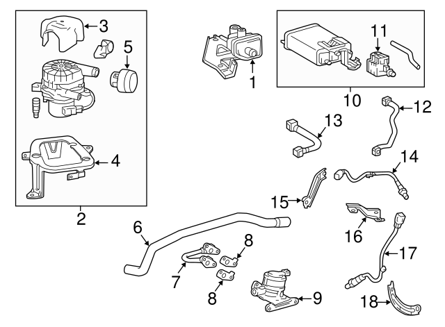 89465-04450 - Oxygen Sensor 2016-2023 Toyota Tacoma | Longo Toyota Parts