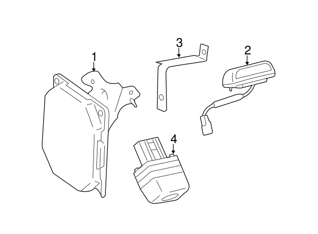 86470-50050 - Parking Aid Control Module 2013-2017 Lexus ...
