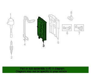 37820-5K1-A75 - Control Module, Powertrain (Rewritable) 2017 Honda ...