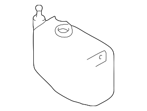 MJA4460AD - Recovery Tank 1997-2006 Jaguar | Land Leaping Genuine ...
