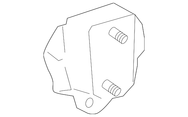 2007-2012 Toyota Yaris Mount Arm 52016-52080 | Toyota Parts Center