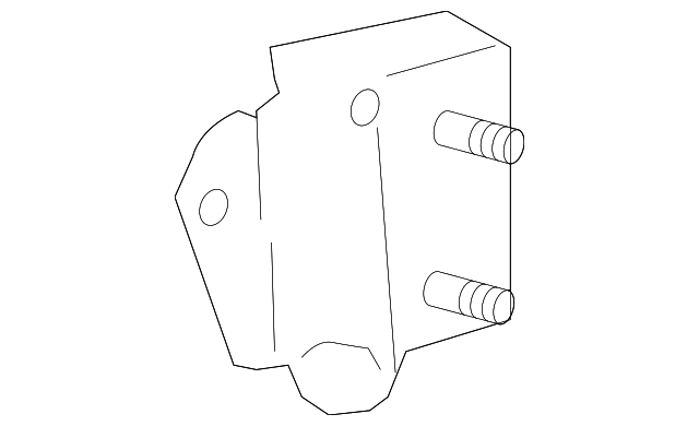 2007-2012 Toyota Yaris Mount Arm 52015-52070 | Toyota Parts Center