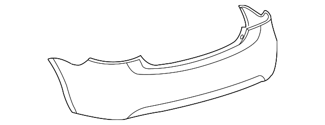 52159-52929 - Cover Rear Bumper L C - 2007-2012 Toyota Yaris | Nucar ...