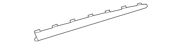 222-694-13-00 - Rear Molding 2014-2019 Mercedes-Benz | Mercedes-Benz ...