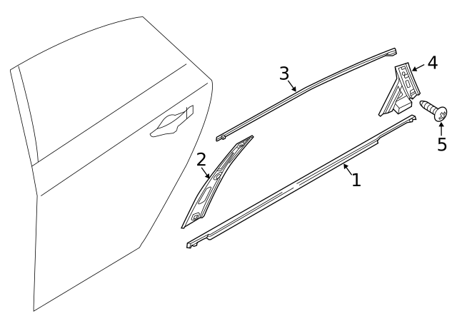 2020-2021 Hyundai Sonata Front Applique 83250-L1000 | QuirkParts