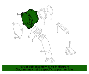 2017-2023 GM Catalytic Converter 12705096 GM | GMPartsDirect.com