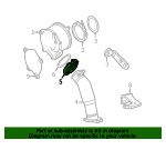 2017-2025 GM Exhaust Pipe Clamp 12683493 GM | GMPartsDirect.com