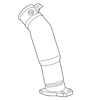 2017-2025 GM Front Exhaust Pipe with Bushing 12671086 GM ...