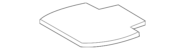 58815-AD010 - Console Mat - 2005-2015 Toyota Tacoma | OEM Genuine ...