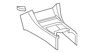 58811-AD010-B1 - Front Console - 2012-2015 Toyota Tacoma ...