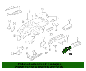 8T0-858-345-A-6PS - Cover 2008-2017 Audi | Audi OEM Parts