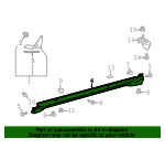 75860-10041 - Rocker Molding - 2018-2021 Toyota C-HR | OEM Genuine ...