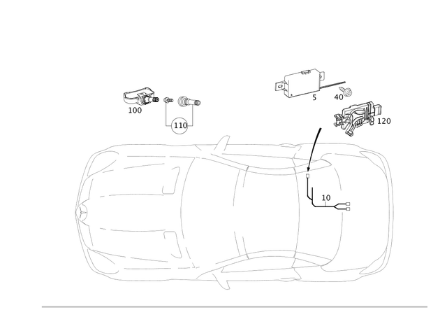 1998-2016 Mercedes-Benz Control Unit 003-540-39-45 | MB OEM Parts