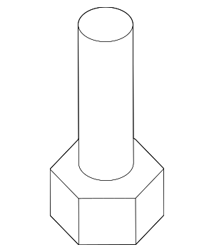 1994-2017 GM M4.2x1.41x20 Multi-Purpose Bolt 11609406 | GMPartsDirect.com