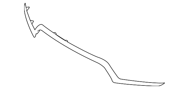 62084-5UA0A - Lower Molding 2016-2017 Infiniti QX50 | Infiniti ...