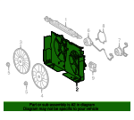 16711-36210 - Fan Shroud 2015-2021 Lexus | Longo Lexus Parts