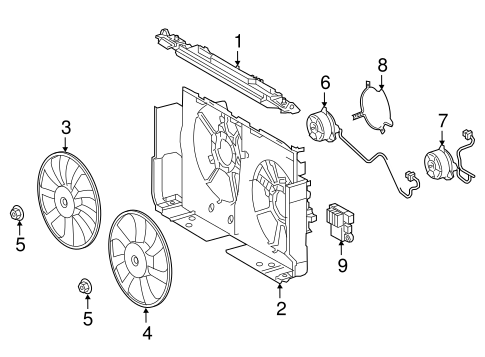 Cooling Fan for 2019 Lexus NX300 | Lexus of Stevens Creek Parts