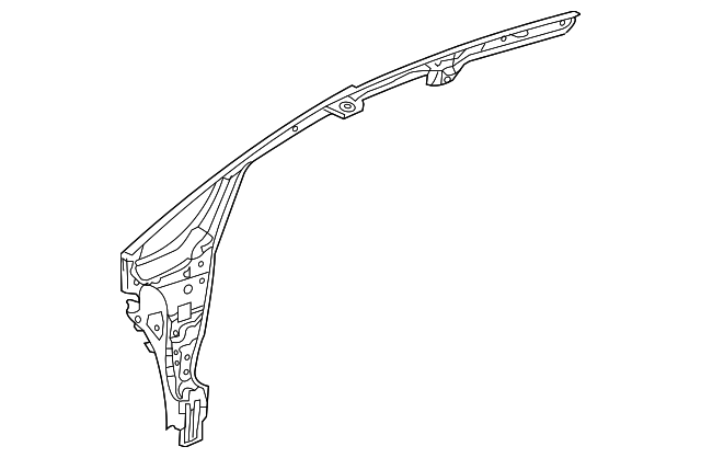 64120-T5R-305ZZ - Inner Hinge Pillar 2015-2016 Honda Fit | Honda Parts ...