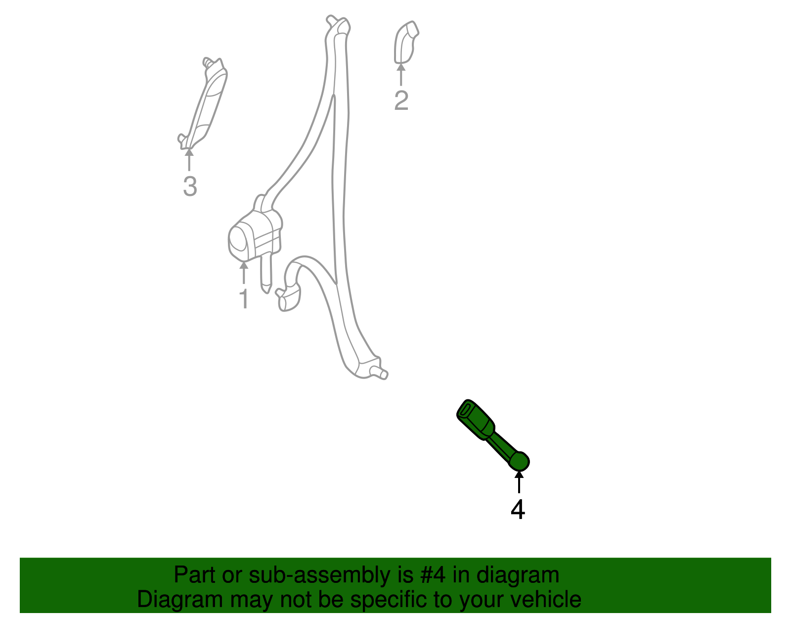 2003-2004 Infiniti G35 Buckle 86842-AL500 | Faulkner Infiniti of Willow ...
