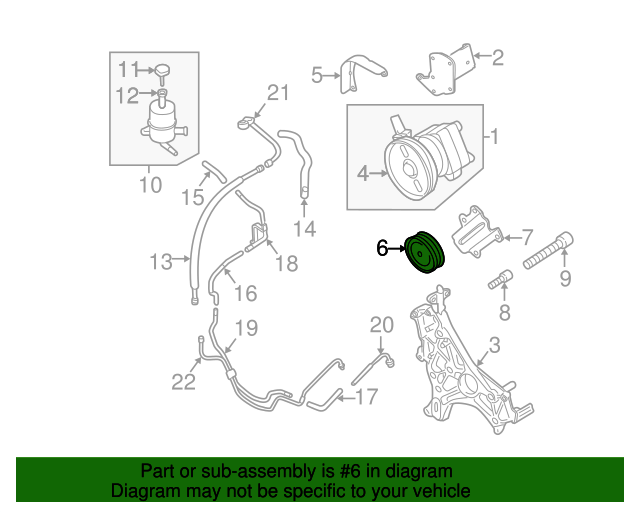 1994-2004 Mitsubishi Tension Pulley MD303884 | MITSUBISHI WHOLESALE ...