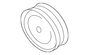 1994-2004 Mitsubishi Tension Pulley MD303884 | Mitsubishi Parts Warehouse