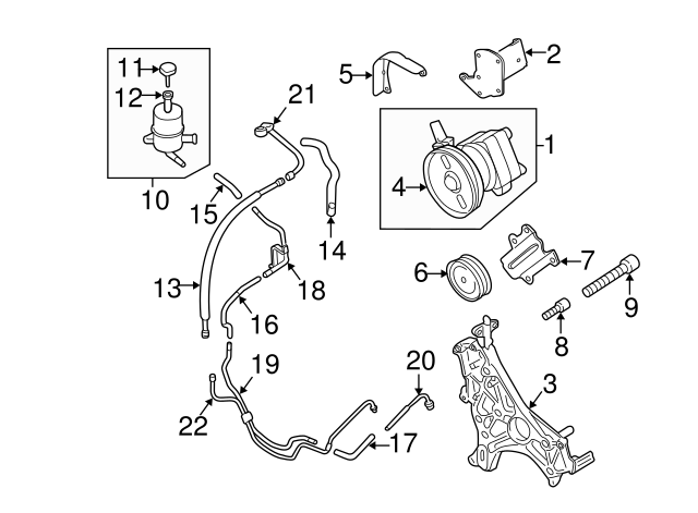 1994-2004 Mitsubishi Tension Pulley MD303884 | Mitsubishi Parts ...
