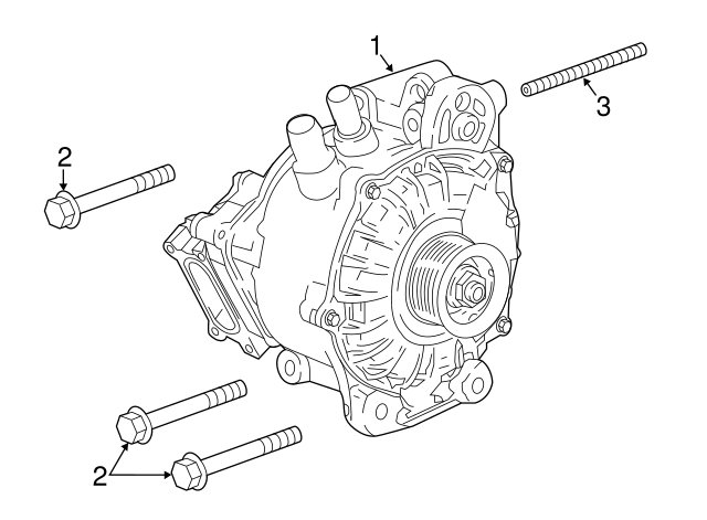 2018-2019 Buick LaCrosse Starter Generator 24288797 | OEM Parts Online