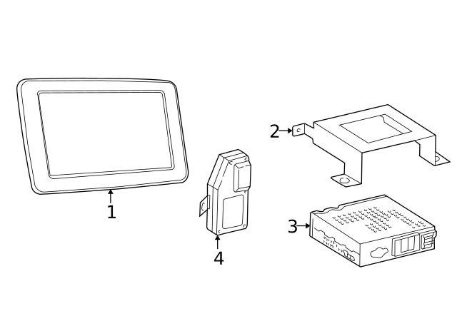 463-820-04-89 - Amplifier 2006-2012 Mercedes-Benz | Mercedes-Benz USA Parts