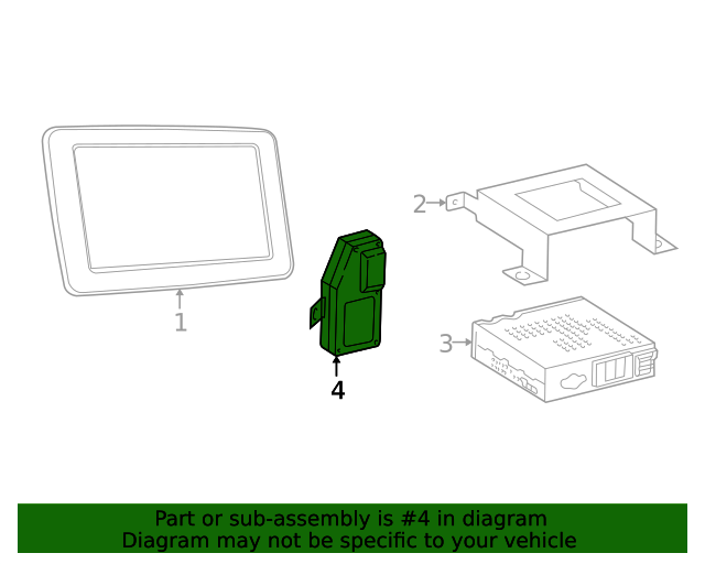 463-820-04-89 - Amplifier 2006-2012 Mercedes-Benz | Mercedes-Benz USA Parts