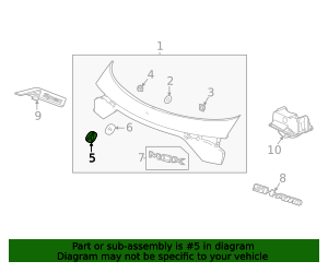 75701-TYA-A01 - Emblem 2022-2024 Acura MDX | AutoNation Parts