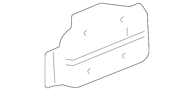 2007-2017 GM Passenger Side Front Door Upper Hinge Reinforcement ...