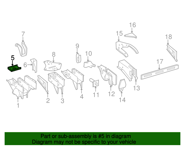 906-312-38-40 - Side Bracket 2010-2013 Mercedes-Benz | Mercedes-Benz ...