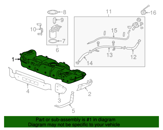 Fuel Tank 85662757 | TascaParts.com