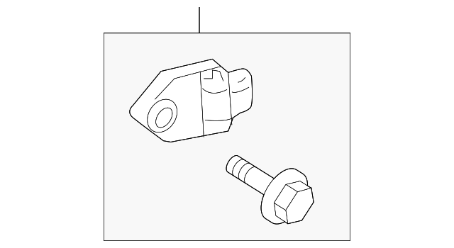 2005-2008 Toyota Air Bag Impact Sensor (Left, Right, Front) 89173-09120 ...